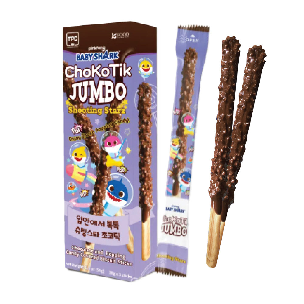 Baby Shark Snacks | Jumbo Choco Stick with Popping Candy – MayDay Mall