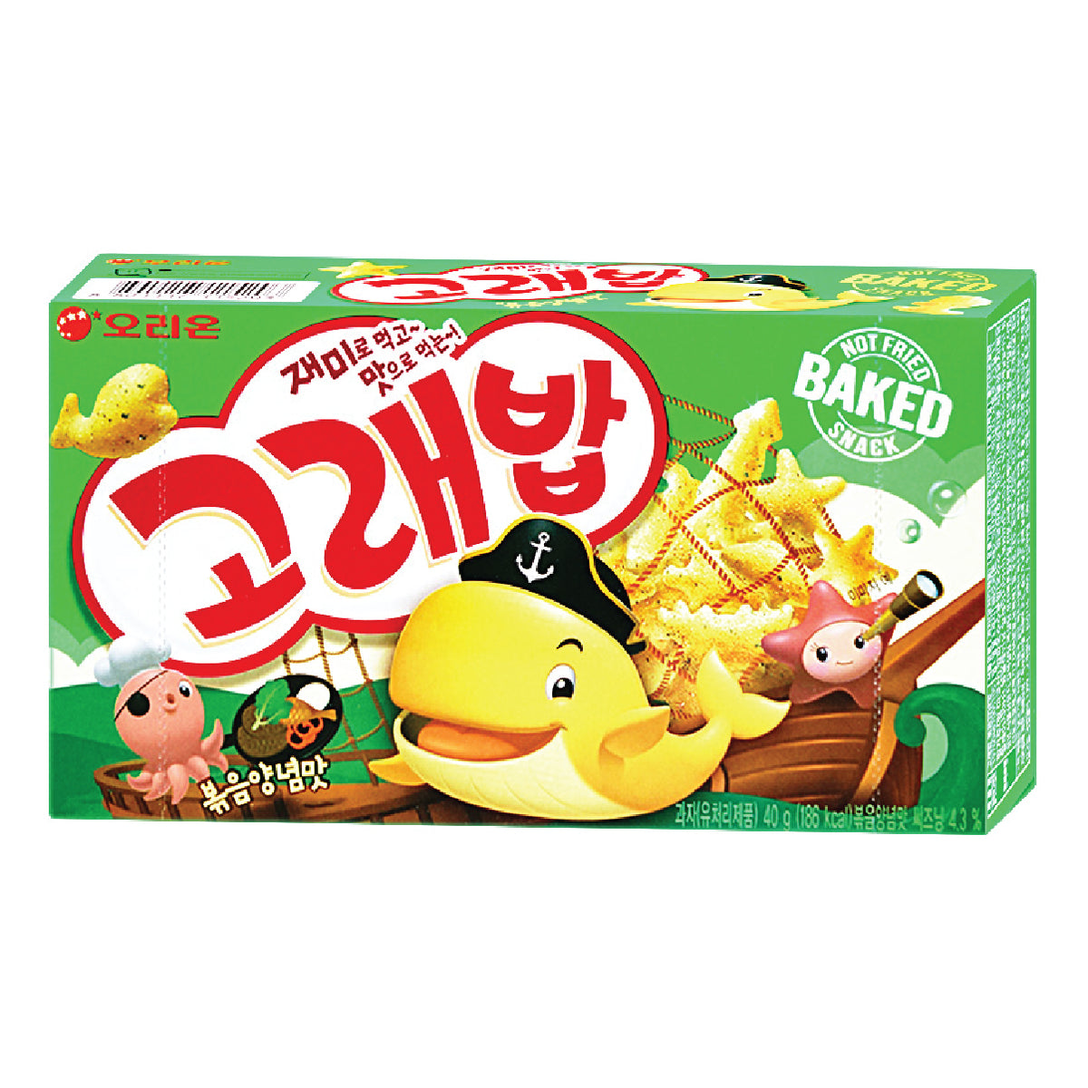 Korepab Savoury Seafood Snack 46g – Korean Seaweed Treat – MayDay Mall