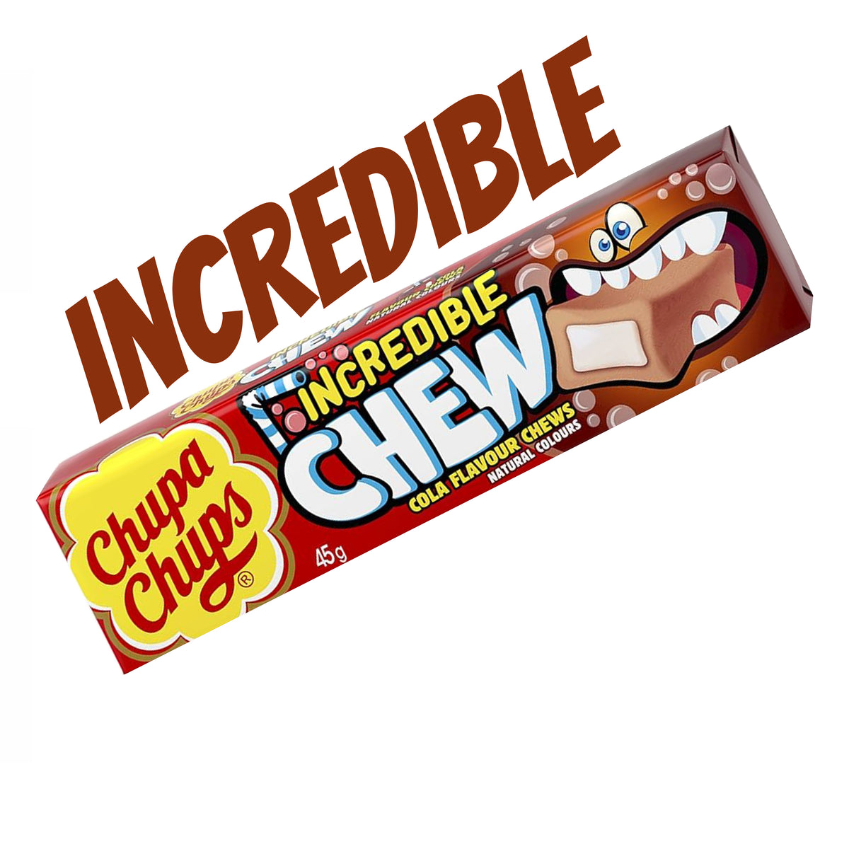 Chupa Chups Incredible Chew Cola (45g) – MayDay Mall
