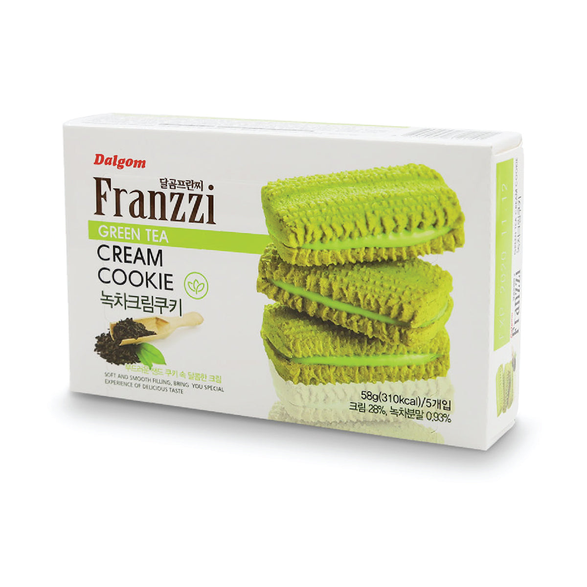Franzzi Green Tea Cream Cookie (58g) – MayDay Mall
