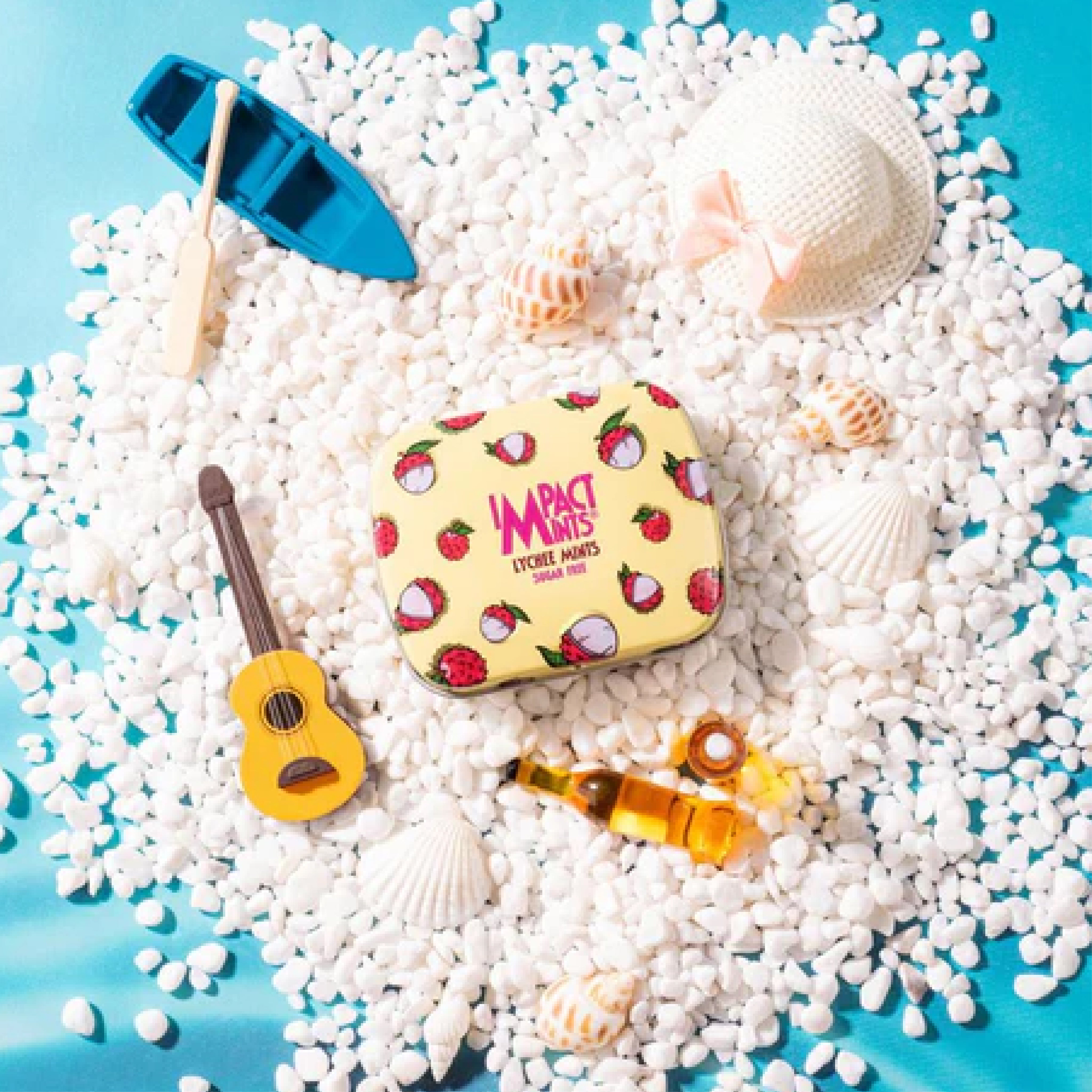 Impact Mints Fruity Lychee Candy Tin – Sugar Free｜MayDay Mall