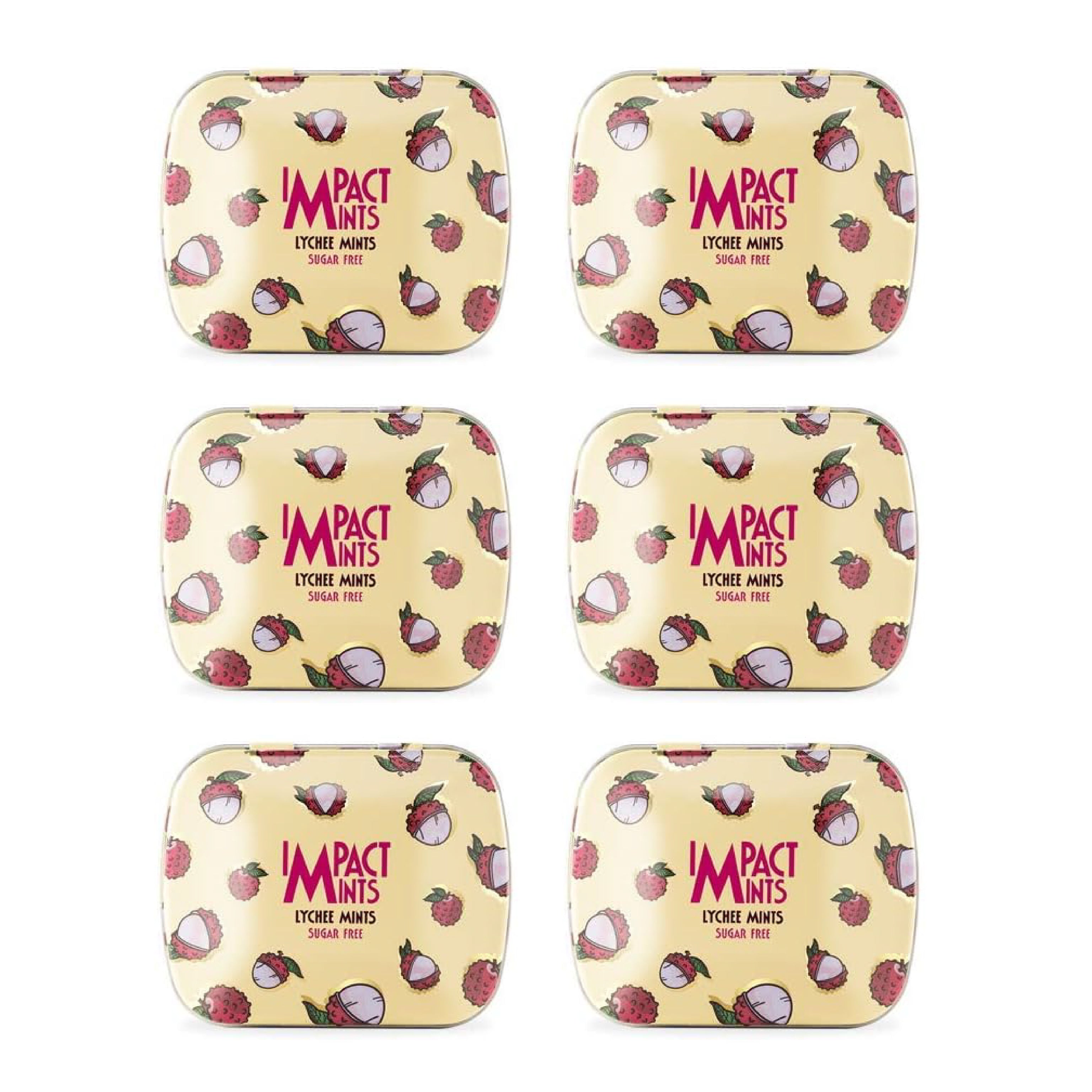 Impact Mints Fruity Lychee Candy Tin – Sugar Free｜MayDay Mall