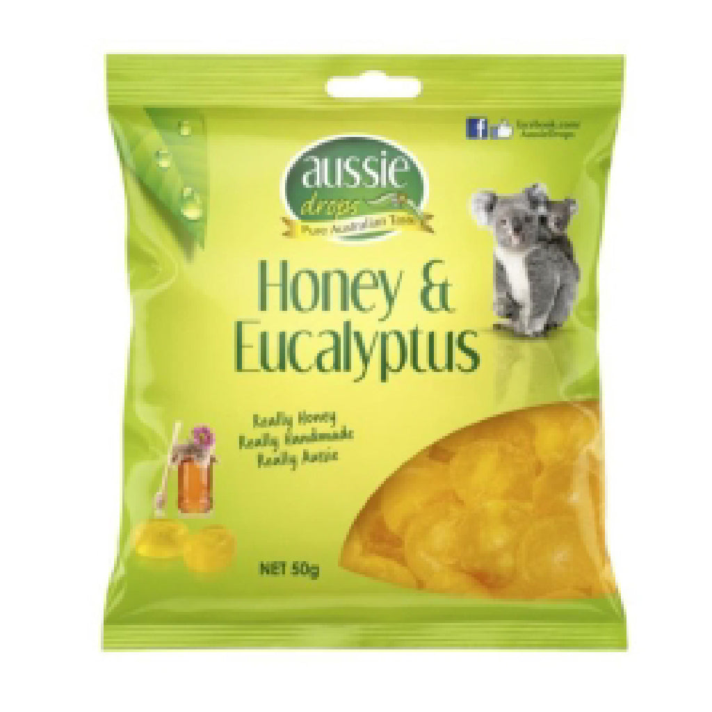 Aussie Drops Honey Eucalyptus - Sweet Relief | Mayday Mall – MayDay Mall
