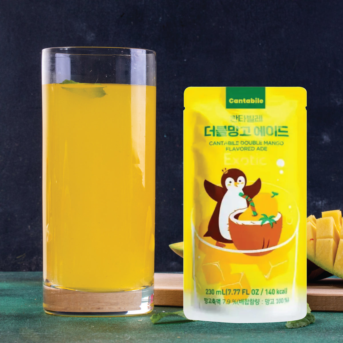 Cantabile Mango Flavoured Ade (230ml x 10 Packs) – MayDay Mall