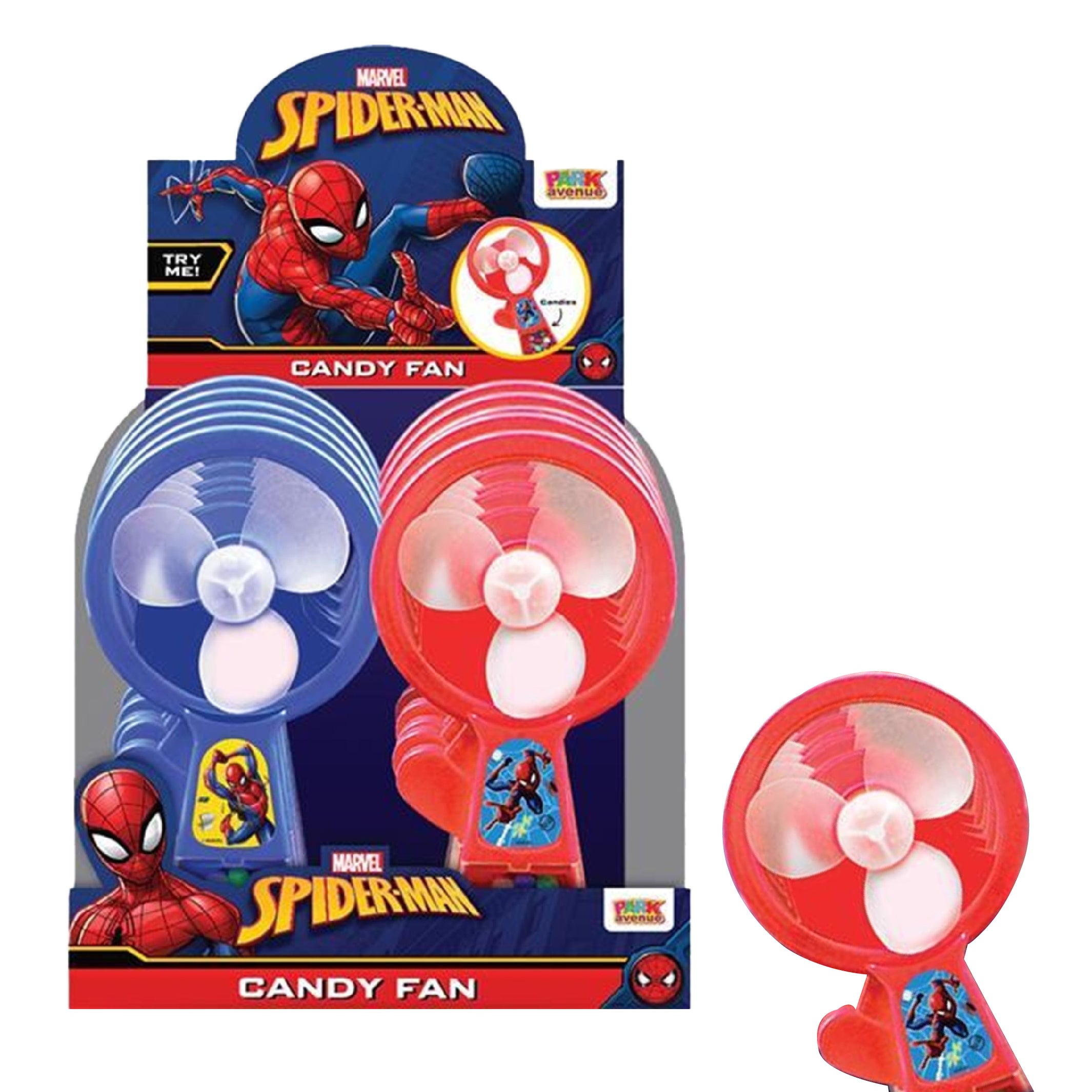 Spider-Man Candy Fan 5g (Assorted) – Fun Kids Character Treat – MayDay Mall