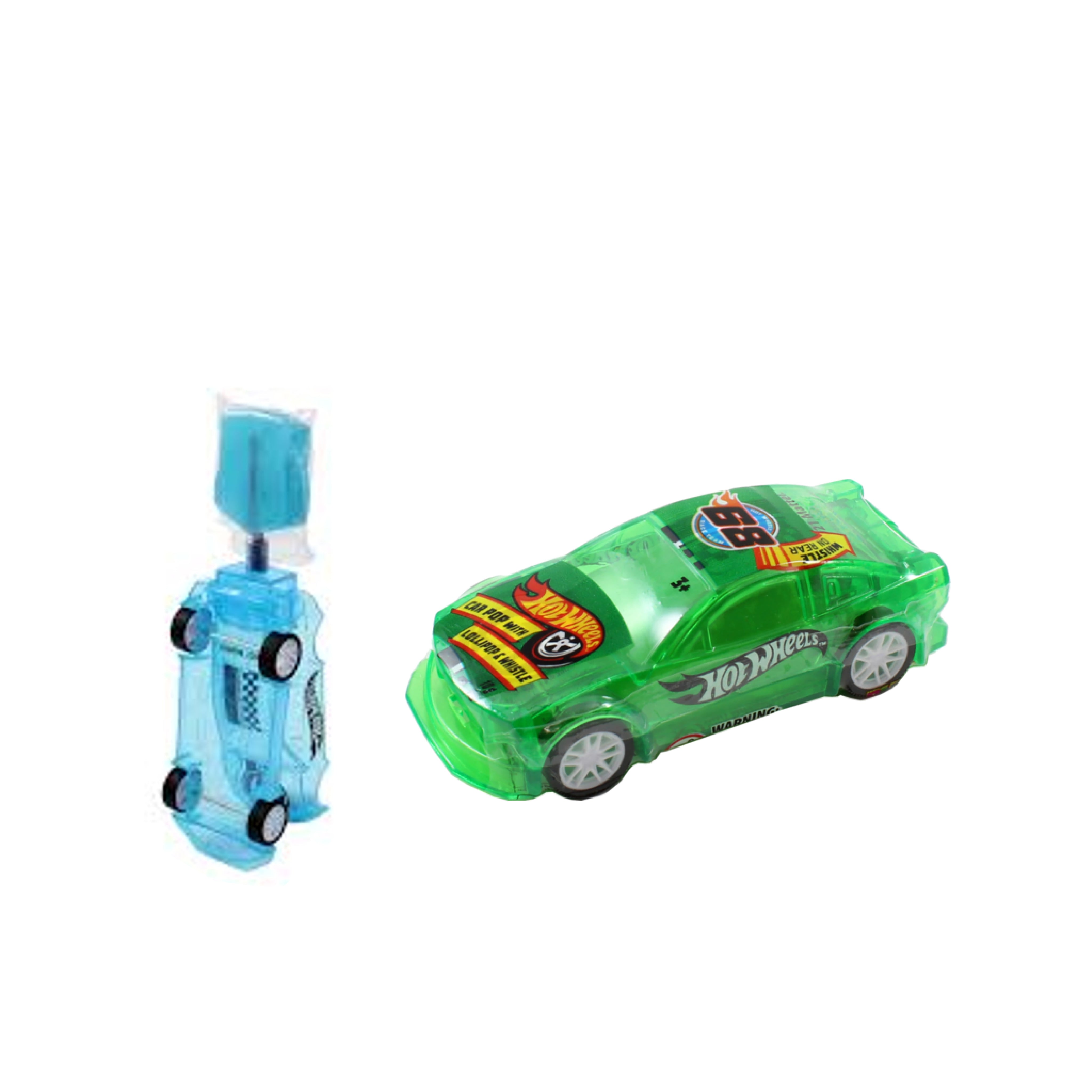 Hot Wheels Car Pop Lollipop Whistle – Assorted Fun Toy Candy – MayDay Mall