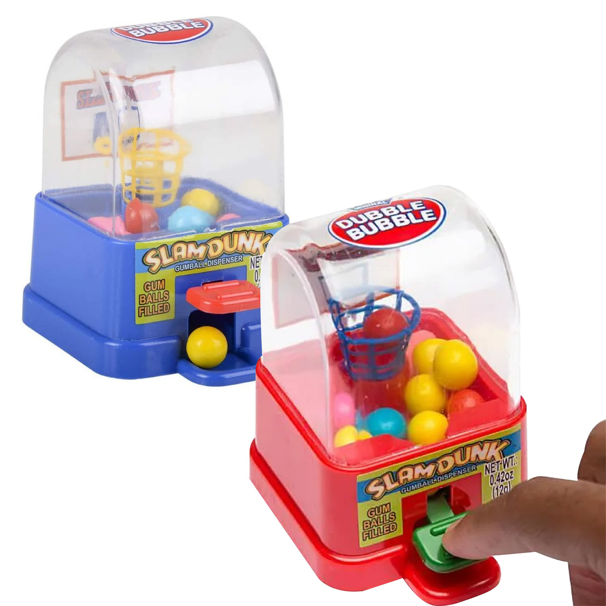 Slam Dunk Bubble Gum (12g) - Interactive Basketball Candy Dispenser ...