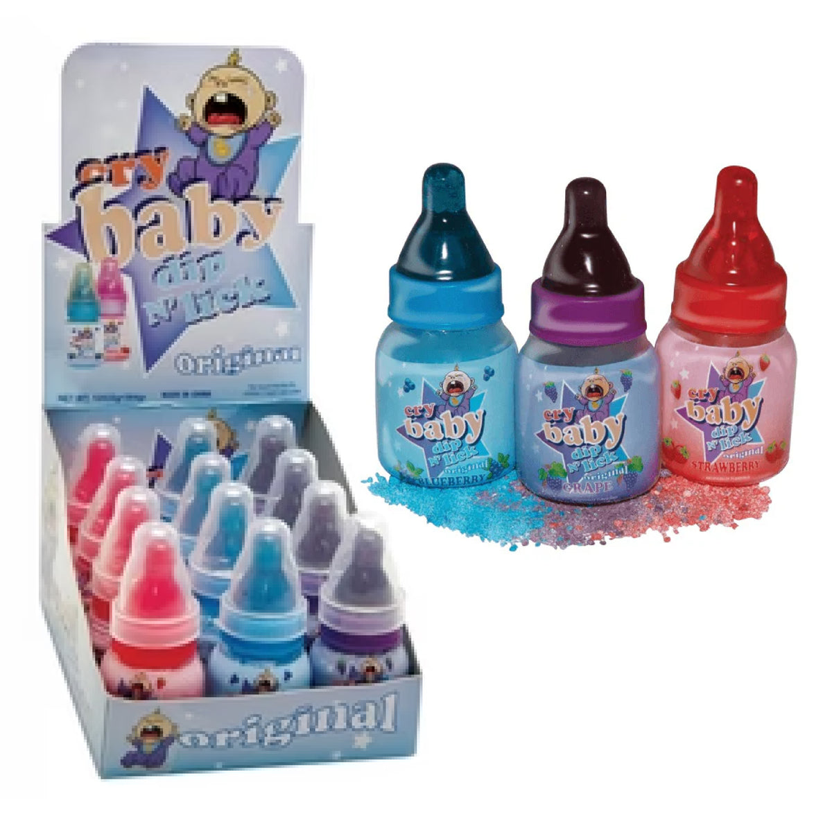 Cry Baby Dip N Lick - Original Flavors | Mayday Mall – MayDay Mall