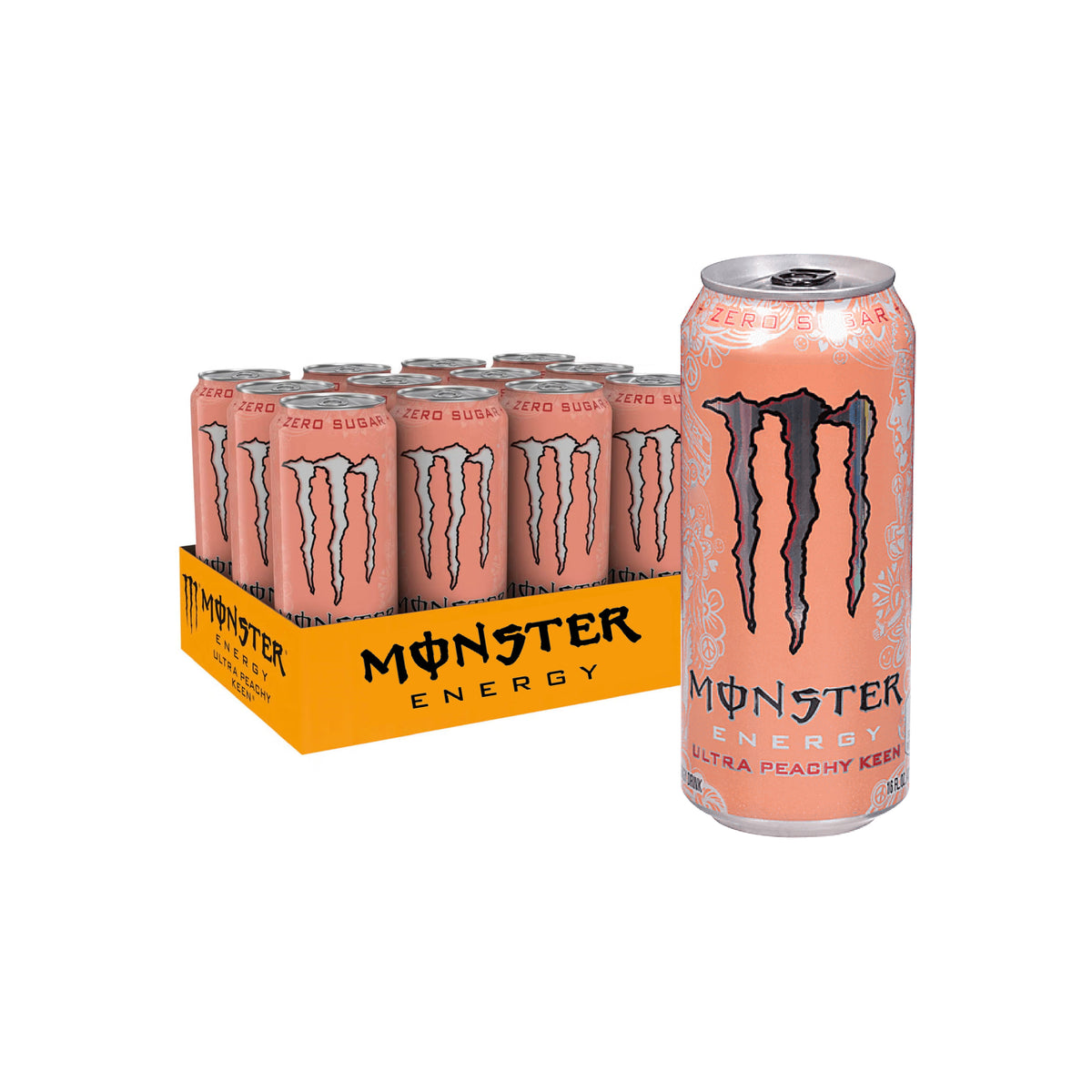 Monster Energy Peachy Keen (500ml x 12 Pack) – MayDay Mall