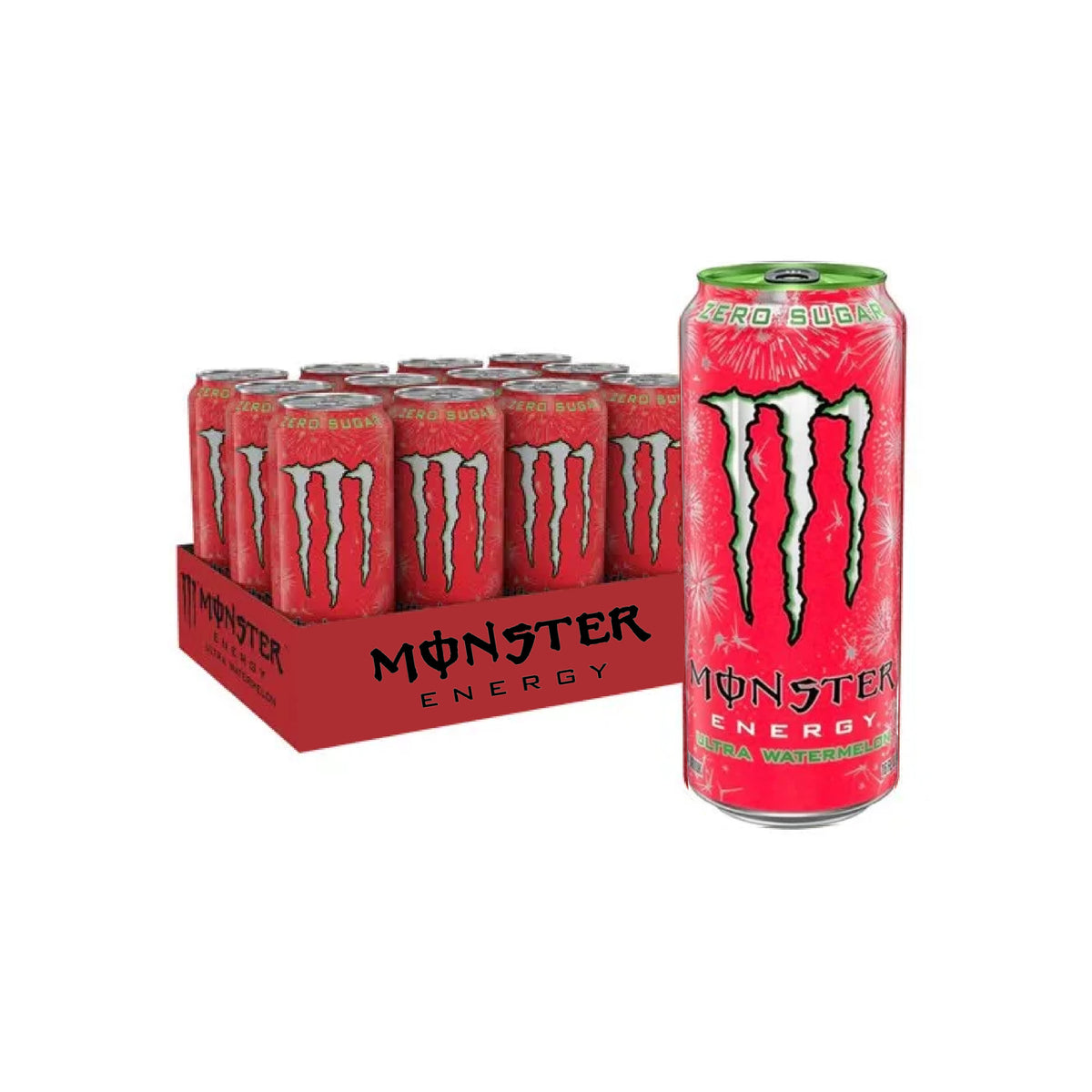Monster Energy Ultra Watermelon 500ml - 12 Pack – MayDay Mall