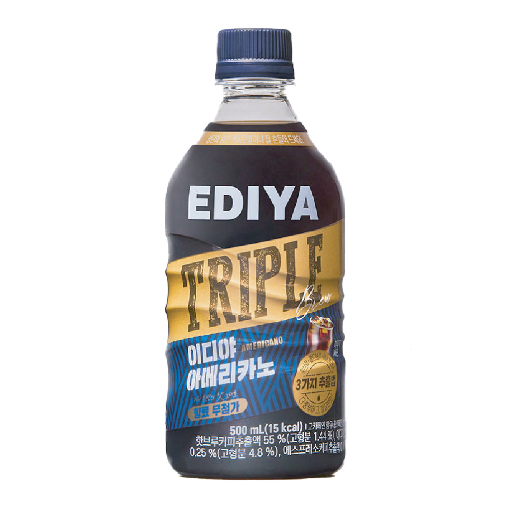 Ediya Triple Americano 500ml x 24 Pack - Premium Coffee Supply – MayDay ...