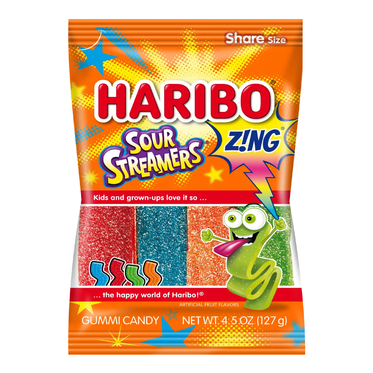 Haribo Sour Streamers (127g) – MayDay Mall