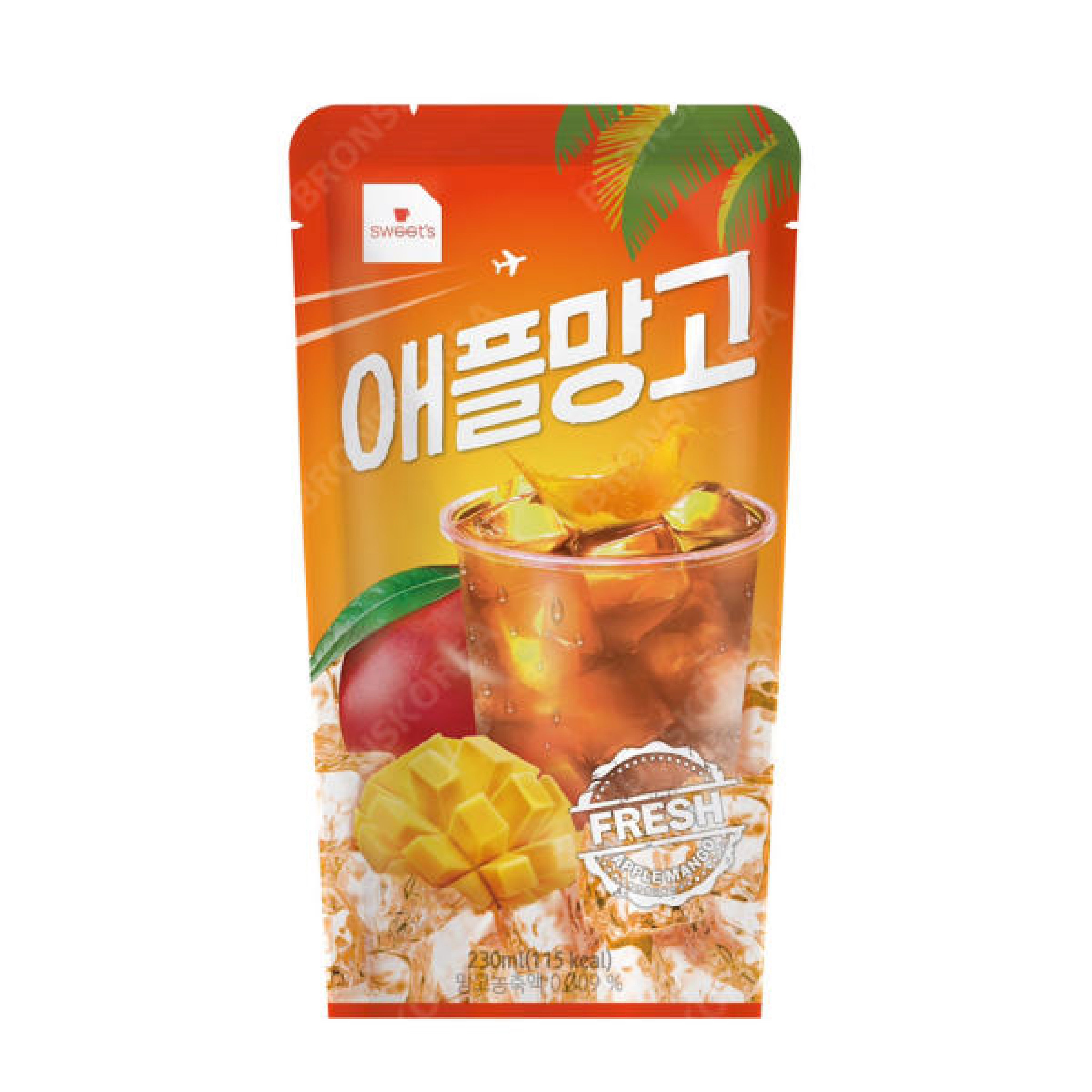 Apple Mango Juice 230ml Pouch – 10 Pack Refreshing Drink – MayDay Mall