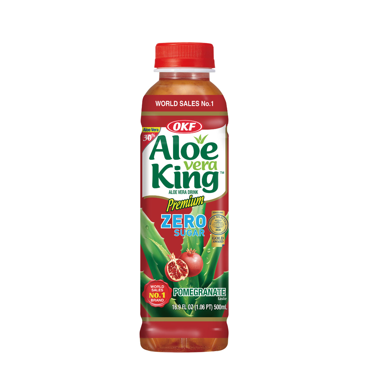 Aloe Vera King Zero Sugar Pomegranate (500ml) – MayDay Mall