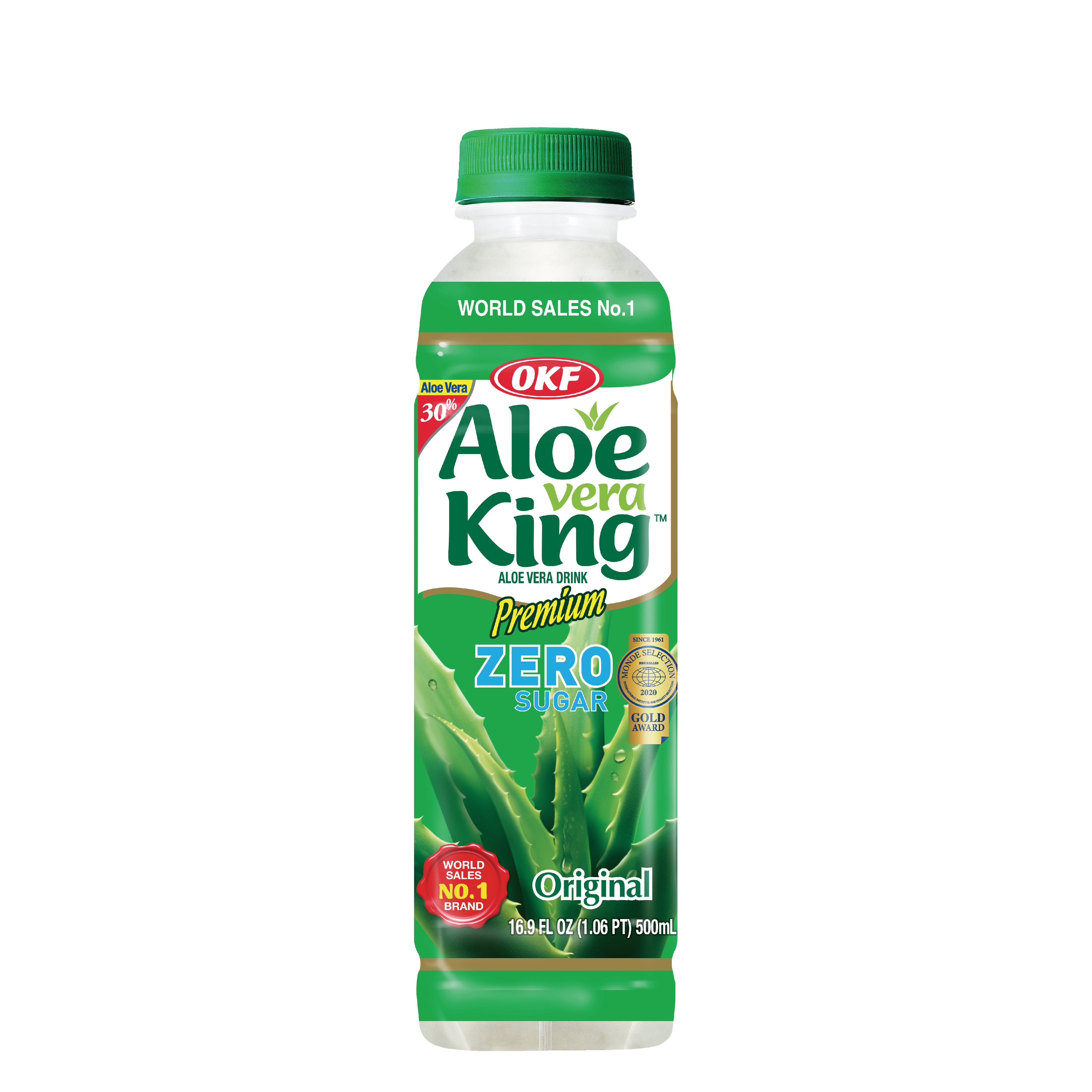 Aloe Vera King Zero Sugar Original 500ml - Refreshing & Healthy ...